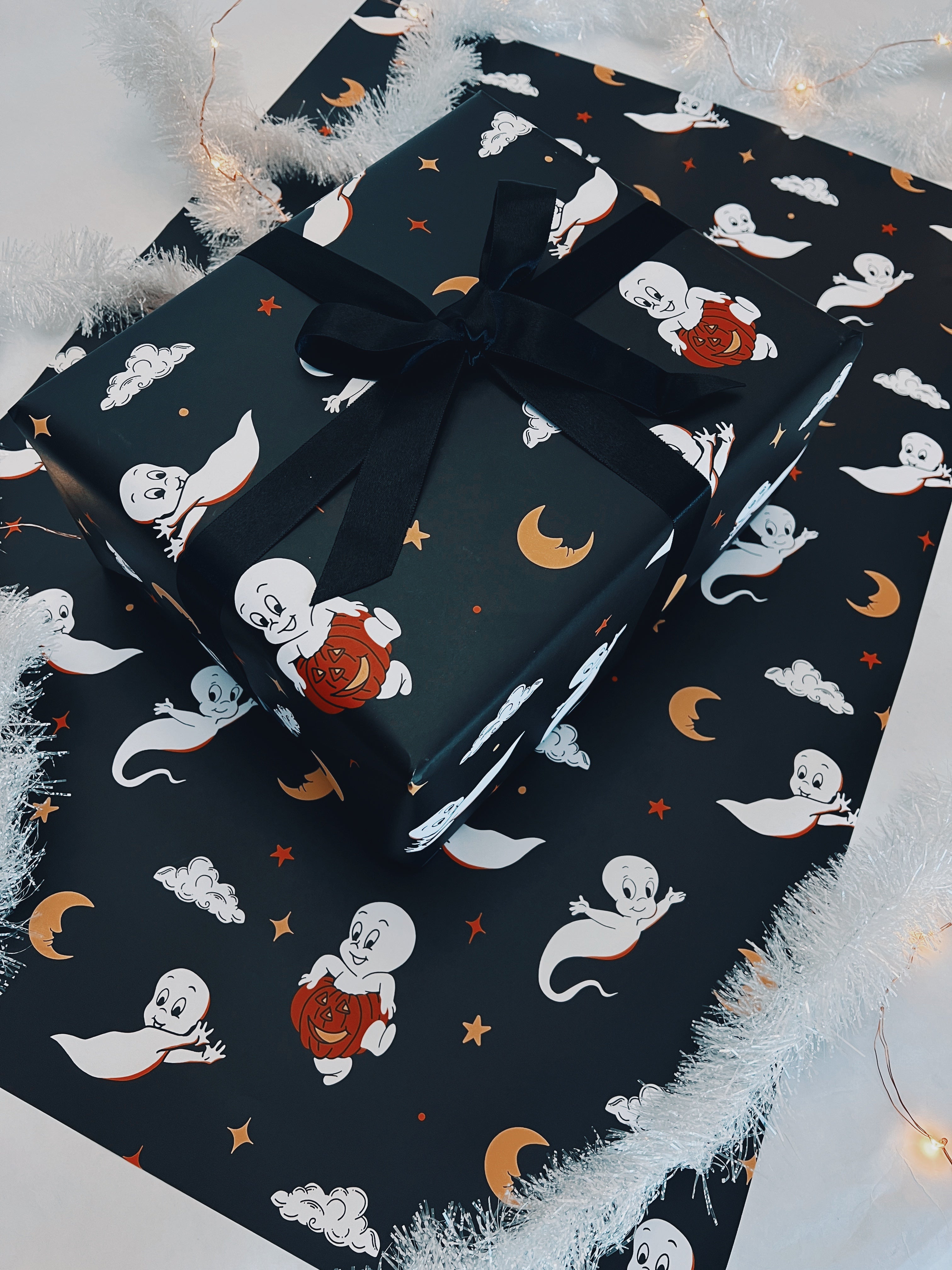 Casper Gift Wrap | Wrapping Paper – A Black Star